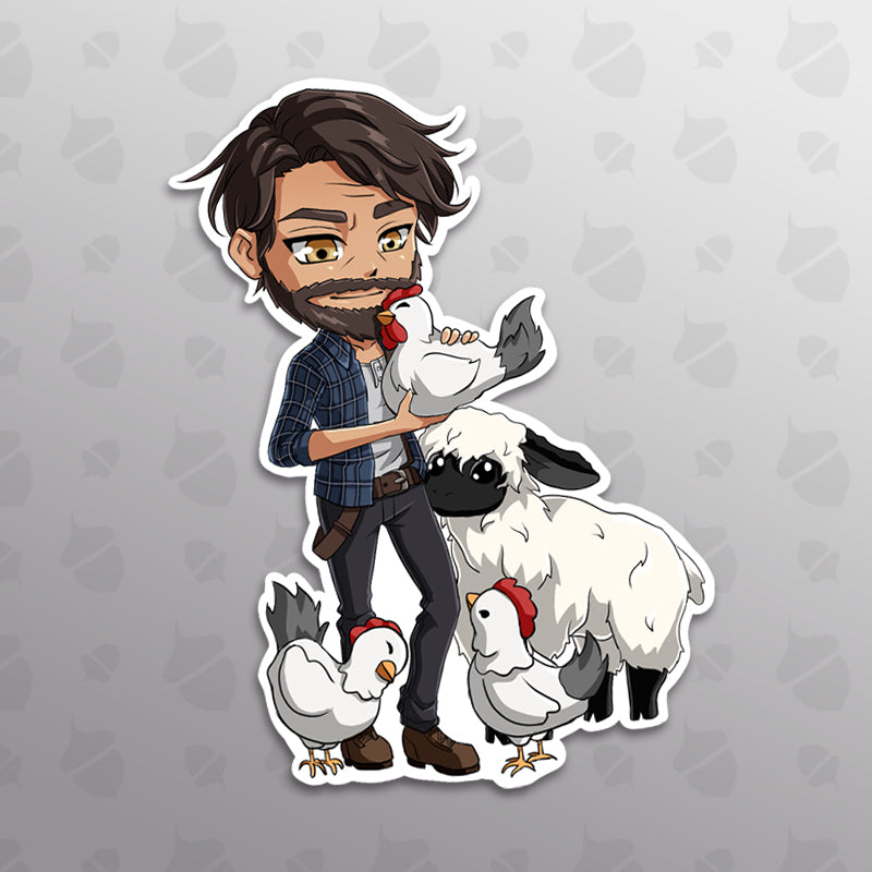 Chibi Sticker - Gabriel – Aftabi Games Official Merch Store